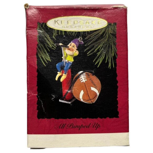 Hallmark | Holiday | Hallmark Vintage Keepsake Ornament All Pumped Up ...